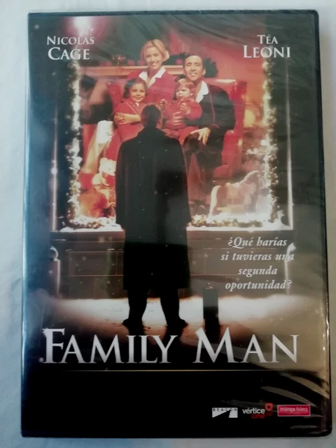 FAMILY MAN - DVD - Nicolas Cage - Téa Leoni - Elvis Costello U2 Pal ...