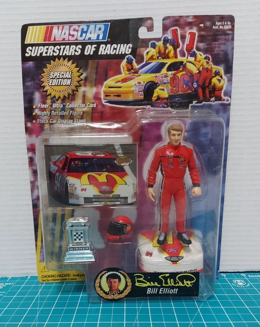 BILL ELLIOTT NASCAR Superstars Of Racing Action Figure Special Edition ...