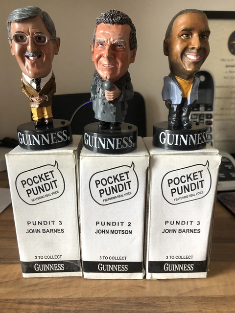 GUINNESS POCKET Pundits Figure. Full Complete Set of 3. £11.12 ...