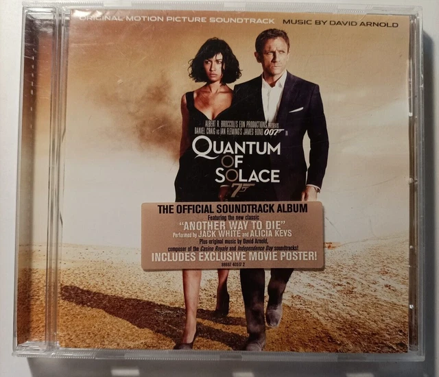 DAVID ARNOLD - JAMES BOND QUANTUM OF SOLACE CD Colonna sonora OST ...