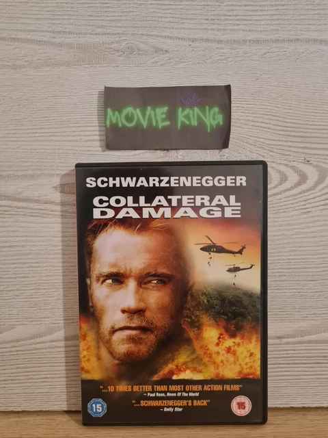 COLLATERAL DAMAGE (DVD, 2001) Arnold Schwarzenegger [Region 2] [UK ...