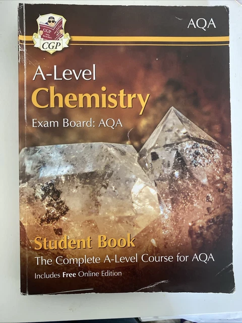 GCP A-LEVEL AQA Chemistry Student Book And Includes Free Online ...