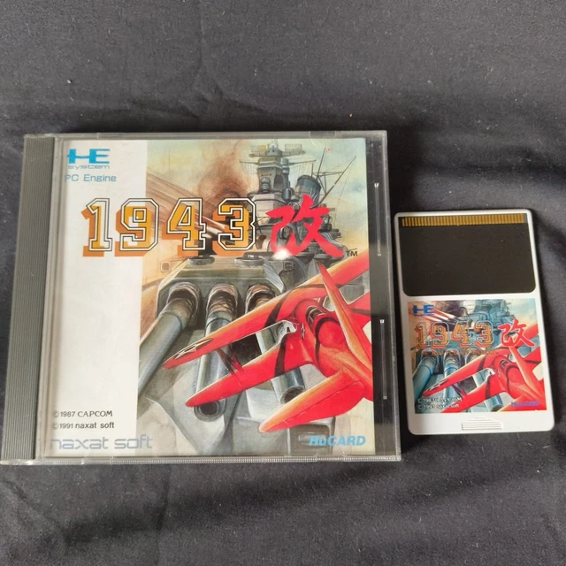 1943 KAI THE BATTLE OF MIDWAY NEC PC Engine TurboGrafx-16 game, Working ...