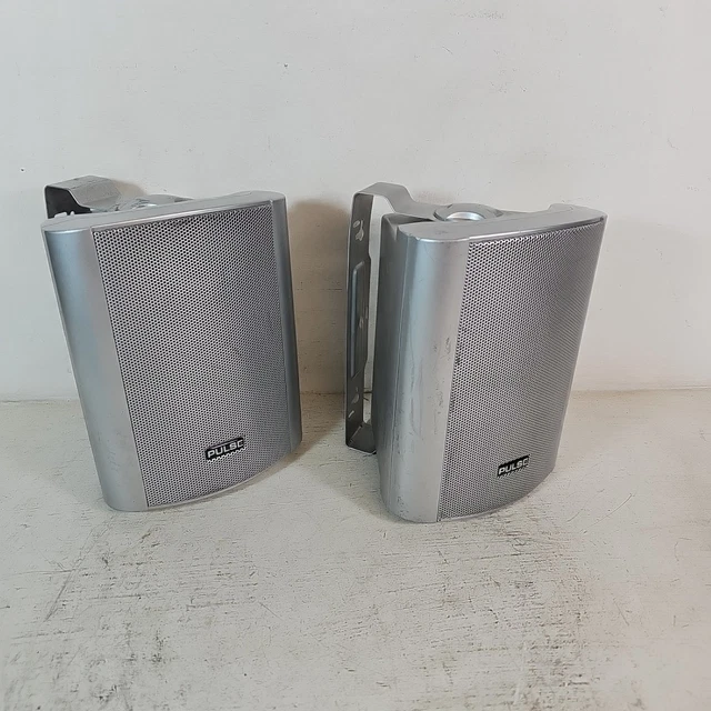 PULSE WALL MOUNTABLE Bookshelf Hi-Fi Stereo Speakers 30w Tested And ...