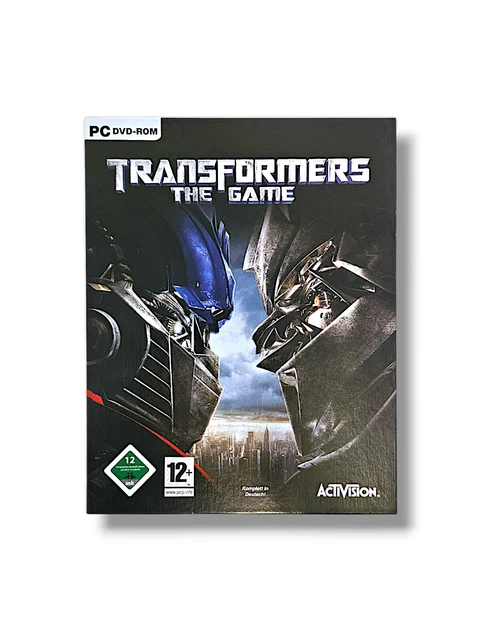 TRANSFORMERS THE GAME (PC DVD-ROM, 2008) Komplett in Deutsch! EUR 15,00 ...