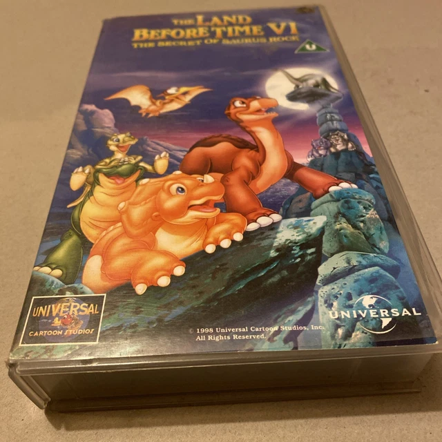 THE LAND BEFORE Time 6 - The Secret Of Saurus Rock (VHS/SH, 2001) £7.20 ...