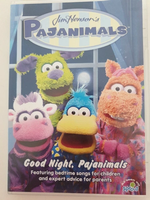 JIM HENSON'S PAJANIMALS: Good Night, Pajanimals DVD Rare EUR 25,77 ...
