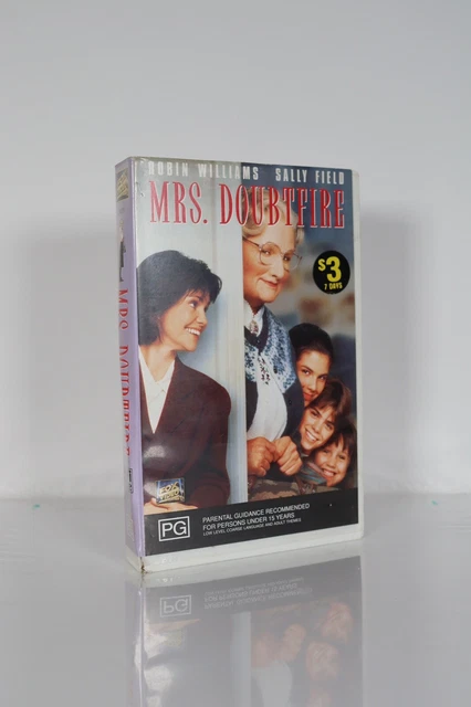 VHS MRS. DOUBTFIRE VHS Robin Williams EUR 7,84 - PicClick DE