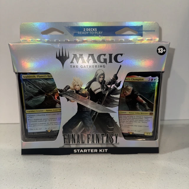 MAGIC THE GATHERING Final Fantasy Starter Kit With 3 Booster Packs $106 ...