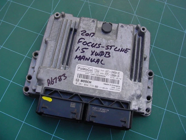 FORD FOCUS 1.5 XWDB Diesel Engine Ecu 0281034774 H1F1-12A650-DE F1F1-12B684-ZA £54.99 - PicClick UK
