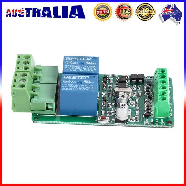 Modbus Rtu 2 Way Relay Module Ttlrs485 Interface Communication With Indicator A Eur 747