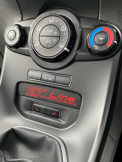 FIESTA ST-LINE MK7.5 Cubby Hole Dashboard remplissage noir mat (logo ...