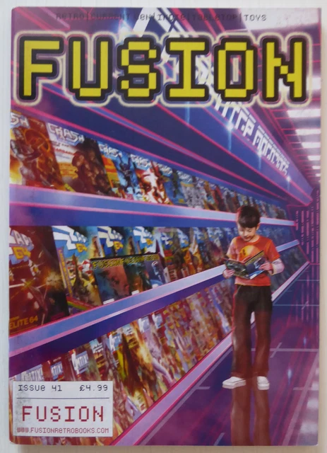 FUSION MAGAZINE #41 retro games Atari 50 Level 9 Sonic comics Toy ...