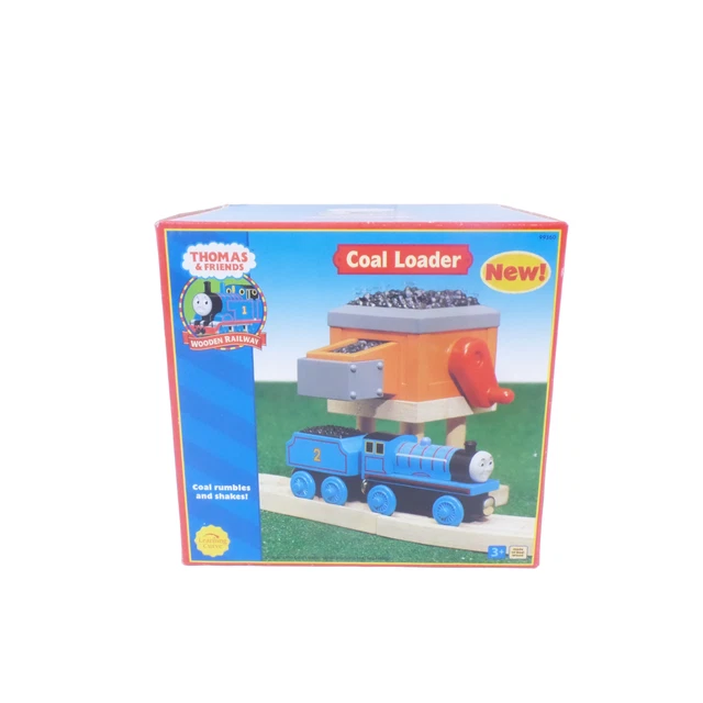 THOMAS & FRIENDS WOODEN RAILWAY Log Loader 99315 Boxed Learning Curve £ ...