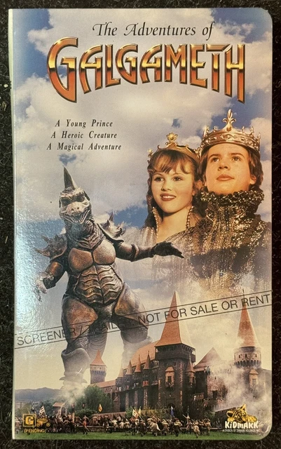 THE ADVENTURES OF Galgameth ~ VHS ~ Clamshell ~ Vintage Rare Promo ...