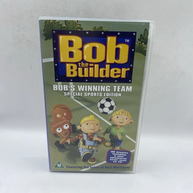 BOB THE BUILDER - Bob's Winning Team, Sports Edition - PAL VHS Video ...