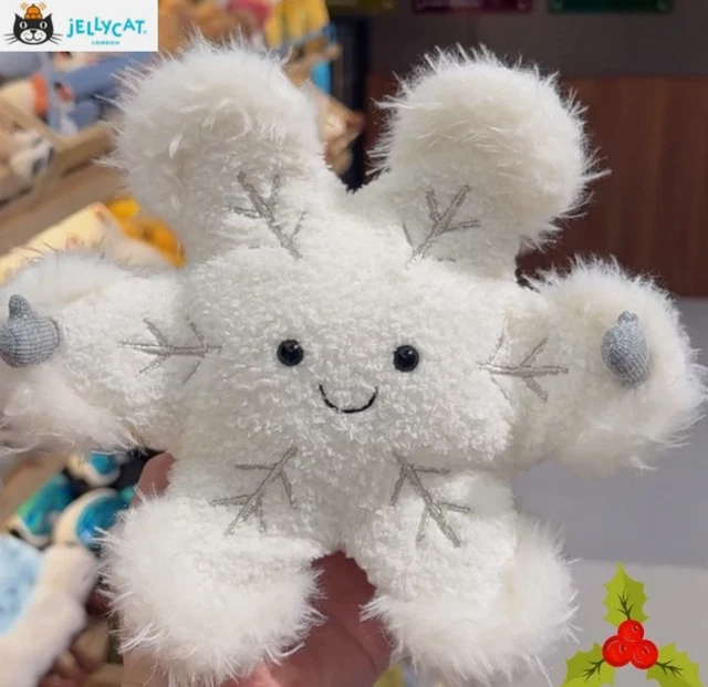CUTE JELLYCAT AMUSEABLE Snowflake Doll, BNWT and Comes with Gift Bag £ ...