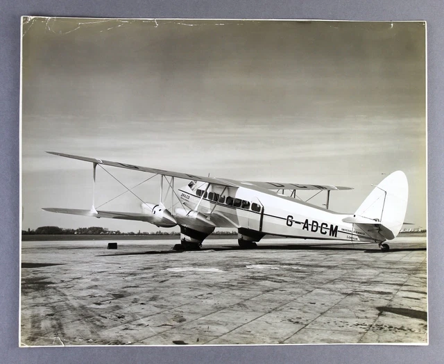 IMPERIAL AIRWAYS DH.86 Express Draco G-Adcm Large Vintage Original ...