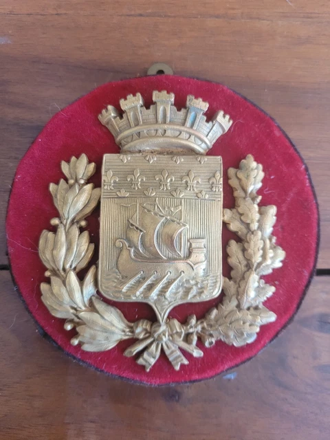 ANCIEN ÉCUSSON BLASON Insigne Paris EUR 80,00 - PicClick FR