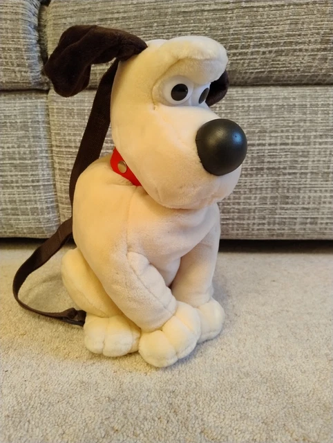 WALLACE AND GROMIT Backpack - Plush Aardman Gromit Bag with straps ...