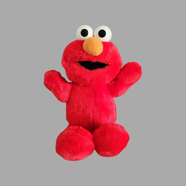 TESTED & WORKING! 1997 Tyco Sesame Street Tickle Me Elmo Talking ...