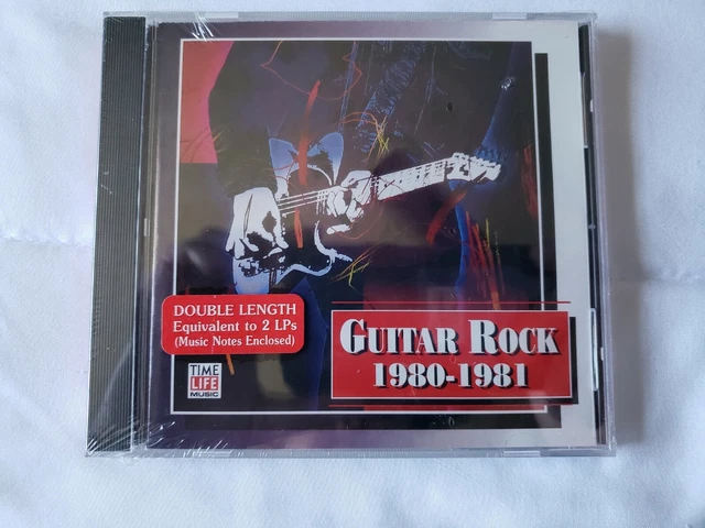 TIME LIFE GUITAR Rock 1980-1981 CD Various Artists Brand New Factory ...