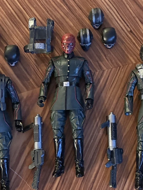 MARVEL LEGENDS FIRST Ten Years Red Skull/Hydra & Crossbones Lot $50.00 ...