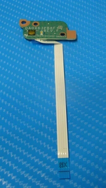 SCHEDA TASTO ACCENSIONE power switch button per HP PAVILION G6 pulsante ...