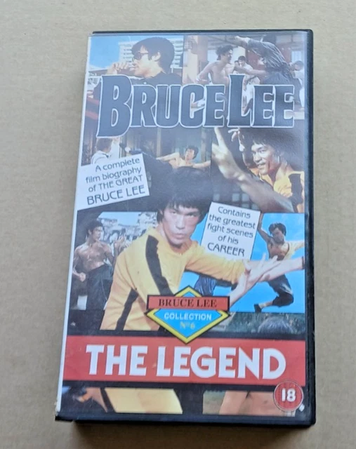 RARE SAMPLE COPY BRUCE LEE COLLECTION No. 6 The Legend VHS VIDEO 1984 ...