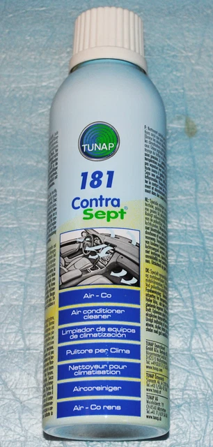 SPRAY NETTOYANT POUR climatisation TUNAP 181 Contra Sept 150 ml neuf ...