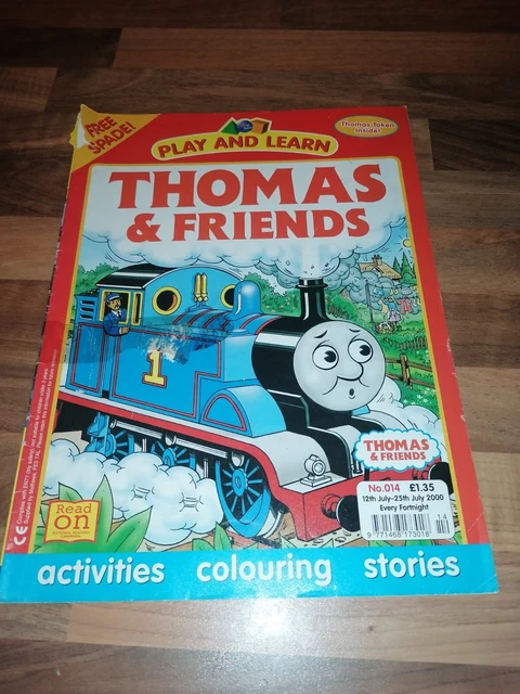 THOMAS AND FRIENDS Magazine Comic No 014 Dated 12th July 2000 £8.80 ...