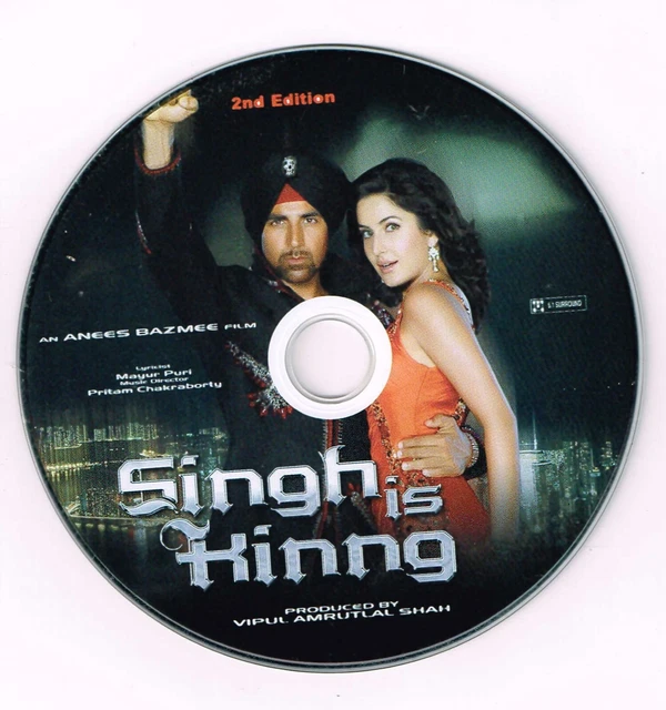 SINGH IS KINNG. Bollywood Film mit Akshay Kumar & Katrina Kaif. DVD ...