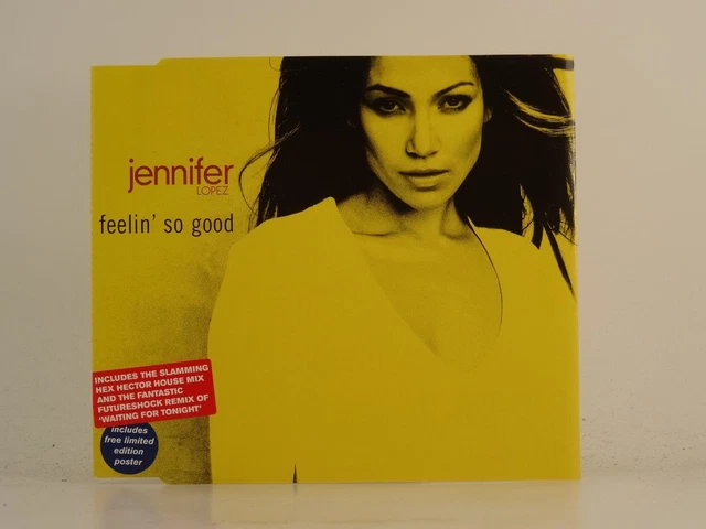 JENNIFER LOPEZ FEELIN' SO GOOD (H1) 3 pistes CD pochette photo unique ...