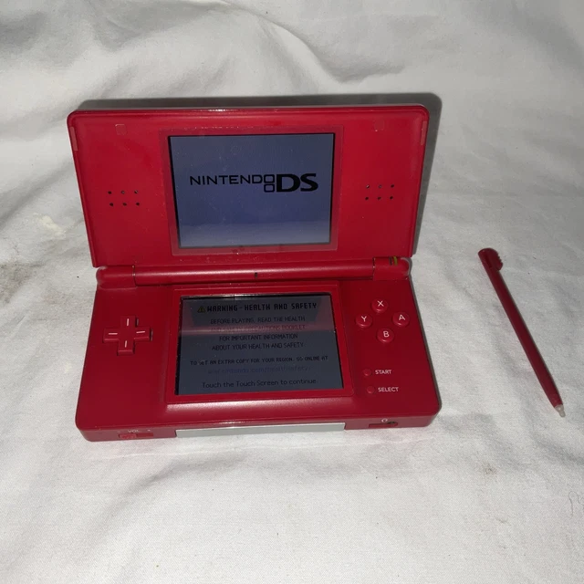 NINTENDO DS LITE Red Handheld Console W.O. $45.90 - PicClick CA