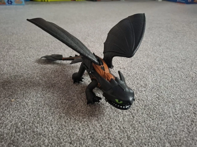 TOOTHLESS HOW TO Train Your Dragon Figure The Hidden World Dreamworks ...