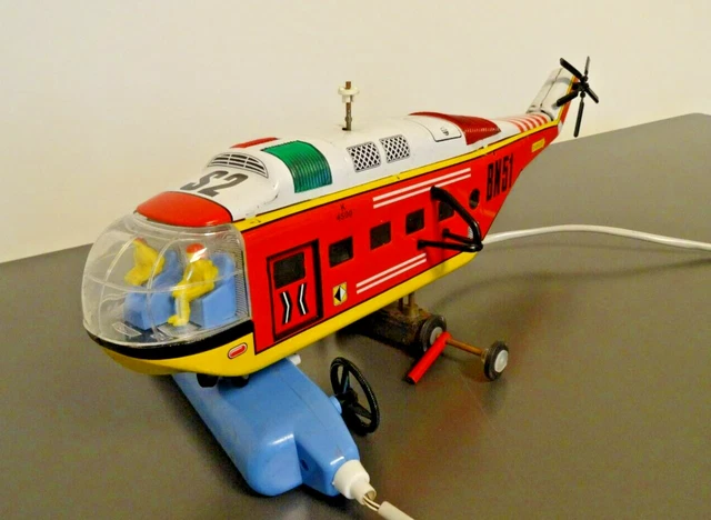 HELICOPTERE JOUSTRA TÔLE filoguidé 3500 1971 ETM EUR 8,00 - PicClick FR