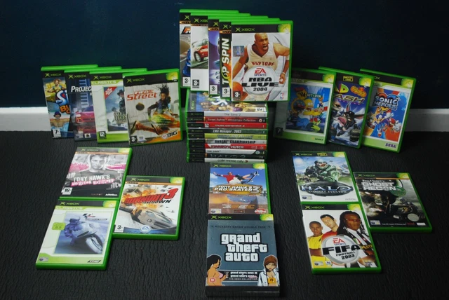 MICROSOFT XBOX ORIGINAL 30x Games with Manuals, Job Lot for 360, One ...