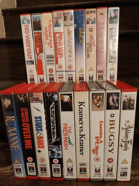 VHS VIDEO BIG Box Ex Rental RCA Columbia/20;20 Vision 80s/90s Cult ...