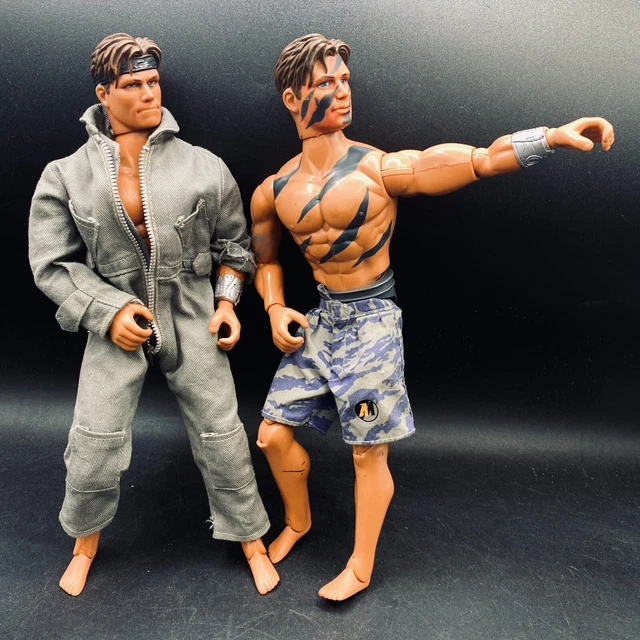 ACTION MAN FIGURES x 2 Both with Fully Articulated Limbs 90's Cast ...