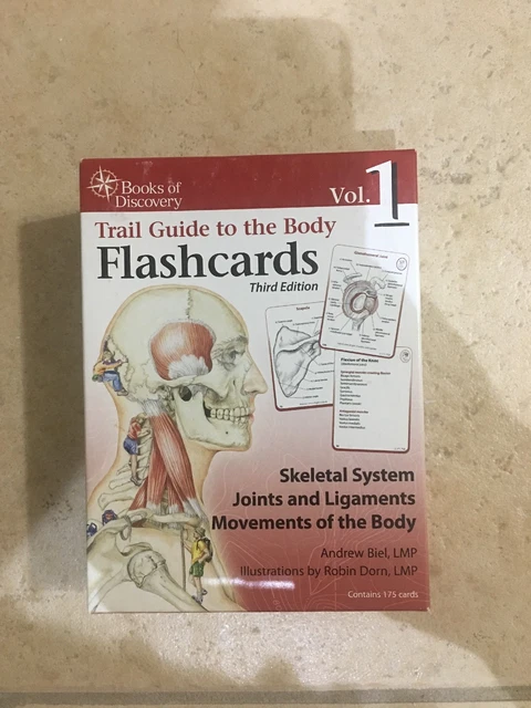 TRAIL GUIDE TO the body flashcards Flashcards Volume 1. Skeletal System ...