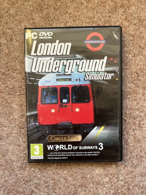 LONDON UNDERGROUND SIMULATOR, World of Subways 3 - PC £4.38 - PicClick UK