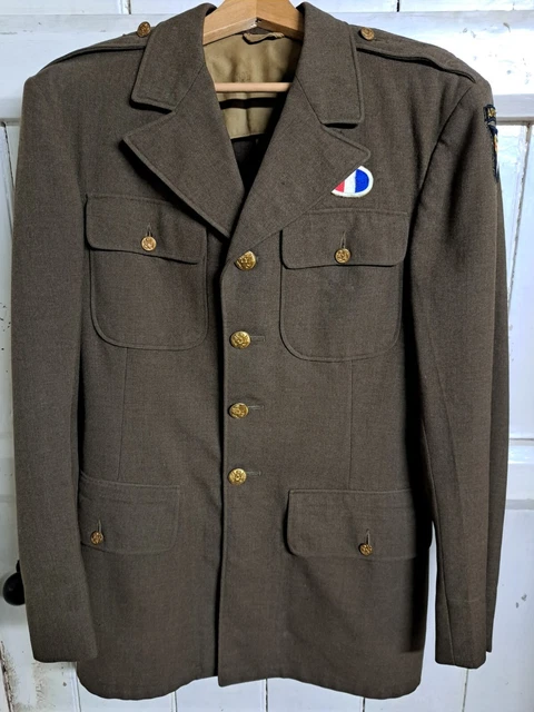 WW2 US ARMY Class A Dress Jacket ,Original - 39 L £52.72 - PicClick UK