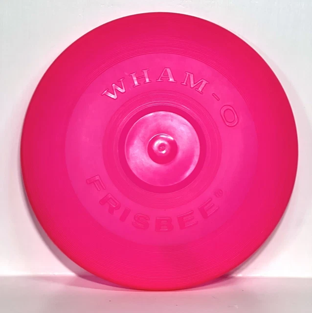 VINTAGE 1966 WHAM-O Regular Frisbee Flying Disc Red Retro Disc Golf 8.5 ...