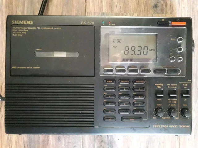 SIEMENS RK 670 SSB Trans World Receiver Weltempfanger EUR 69,00 ...