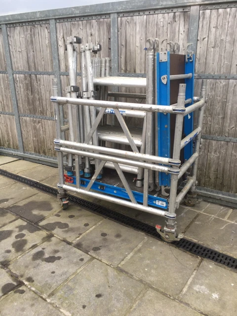 MI-TOWER PLATFORM ONE Man Self Build Alloy Tower 6m Working Height £ ...