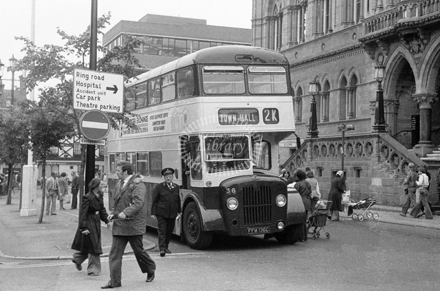 PHOTO CHESTER CITY Transport Guy Arab V FFM136C at Chester in 1977 on ...