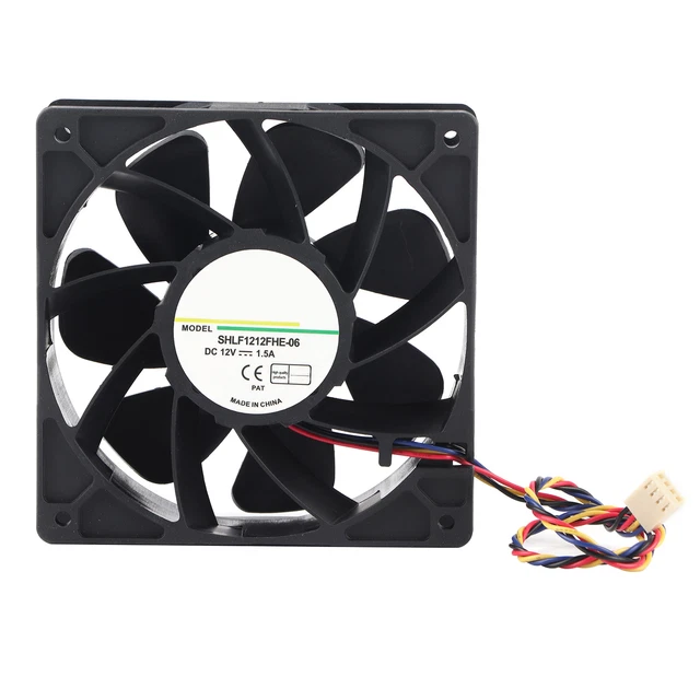 SHLF1212FHE-06 DC12V 1.5A 12CM 4Pin PWM Geschwindigkeit Temperatur Control K BHC EUR 13,01 ...