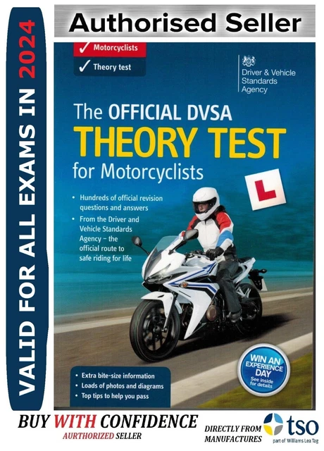 Theory Test Motorcyclists Book For 2024 Official Dvsa Driving Theory