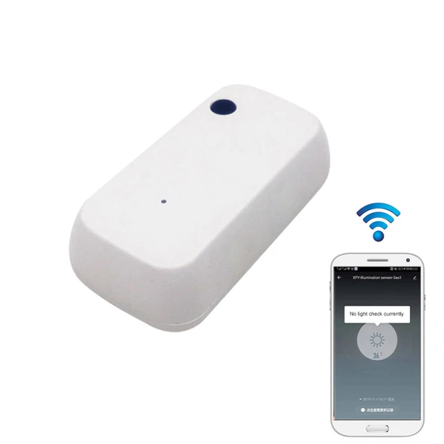 INDOOR BRIGHTNESS SENSOR Open Sensor Wireless Light Sensor Wifi Wall Switch £27.78 - PicClick UK