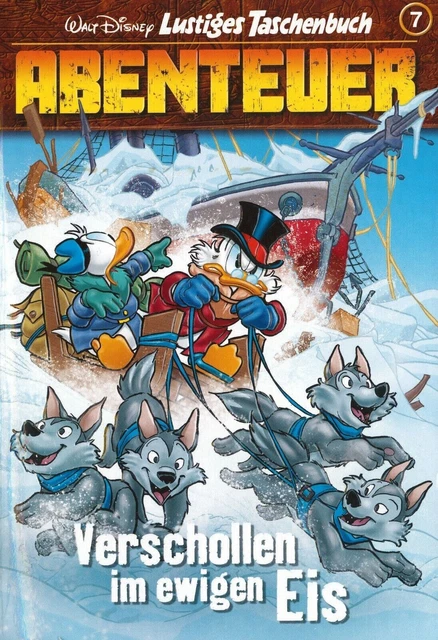 LUSTIGES TASCHENBUCH ABENTEUER Verschollen im ewigen Eis Band Nr 7 NEU ...